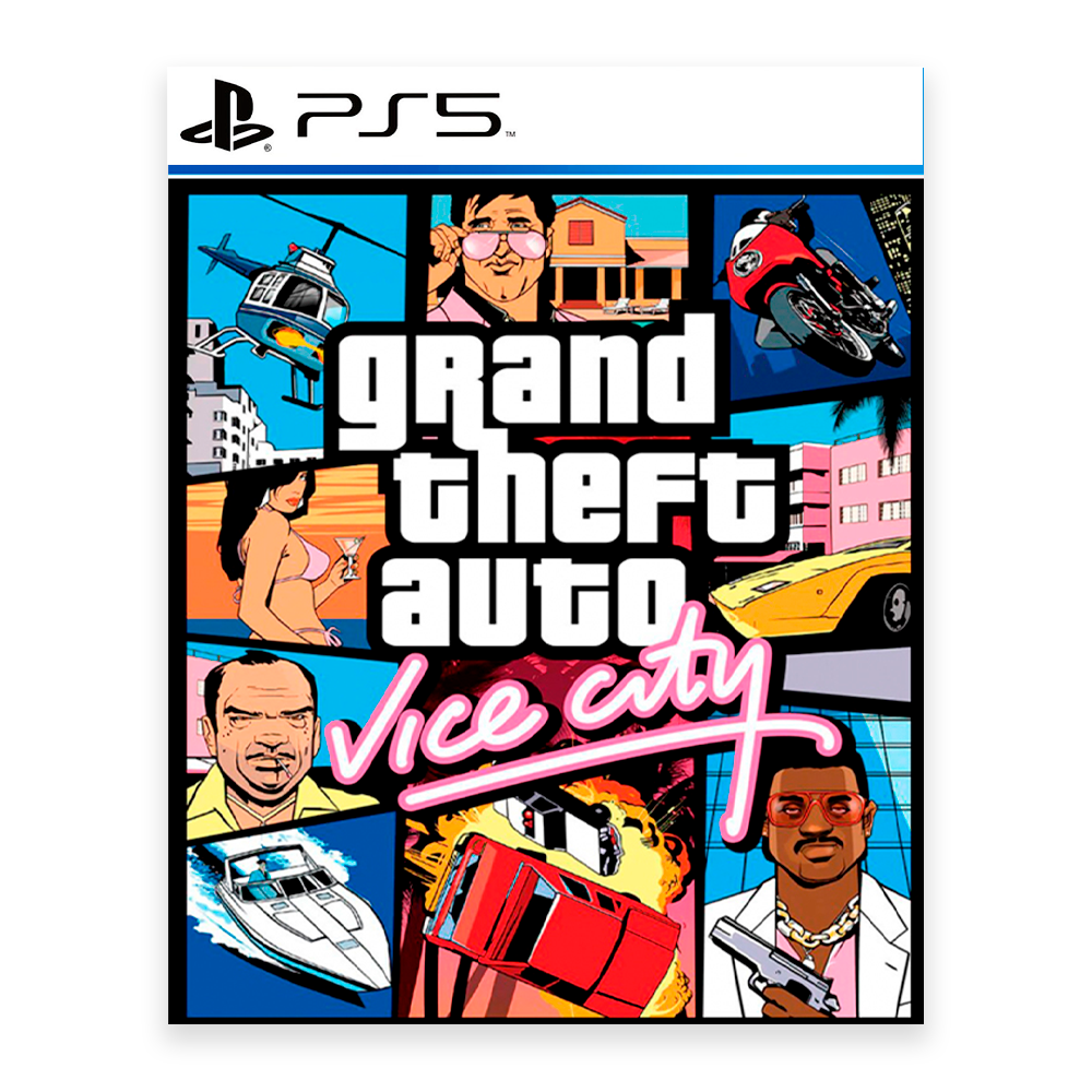 GRAND THEFT AUTO VICE CITY – PS5 RETRO – Chicle Store