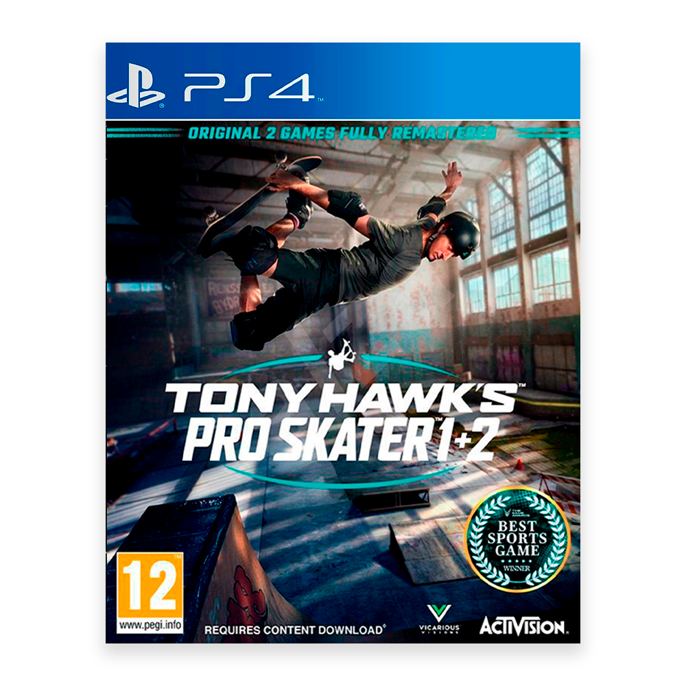 Tony Hawks™ Pro Skater 1 + 2 – Cross-Gen Deluxe Bundle – PS4 – Chicle Store