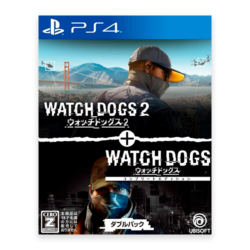 Watch Dogs 1 + Watch Dogs 2 Standard Editions Bundle - PS4 - Chicle Store