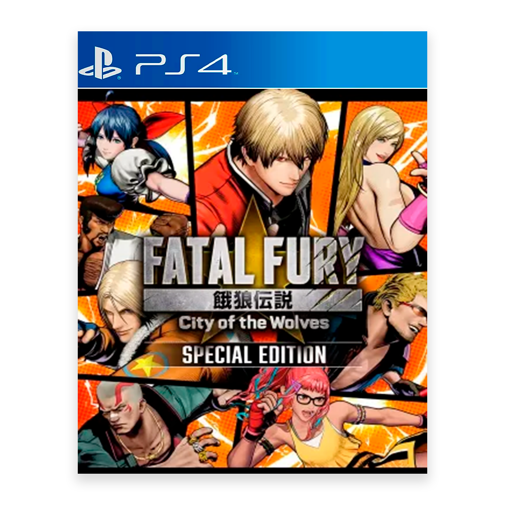 FATAL FURY City of the Wolves Special Edition – PS4 – Chicle Store